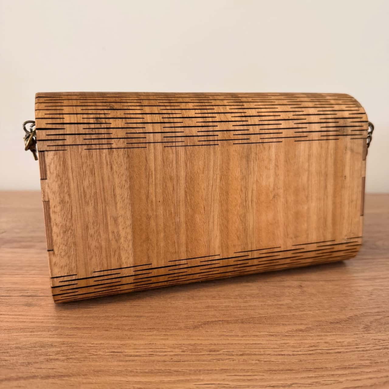 J.T Wooden Clutch or Shoulder Bag. Handcrafted from Australian Timber.