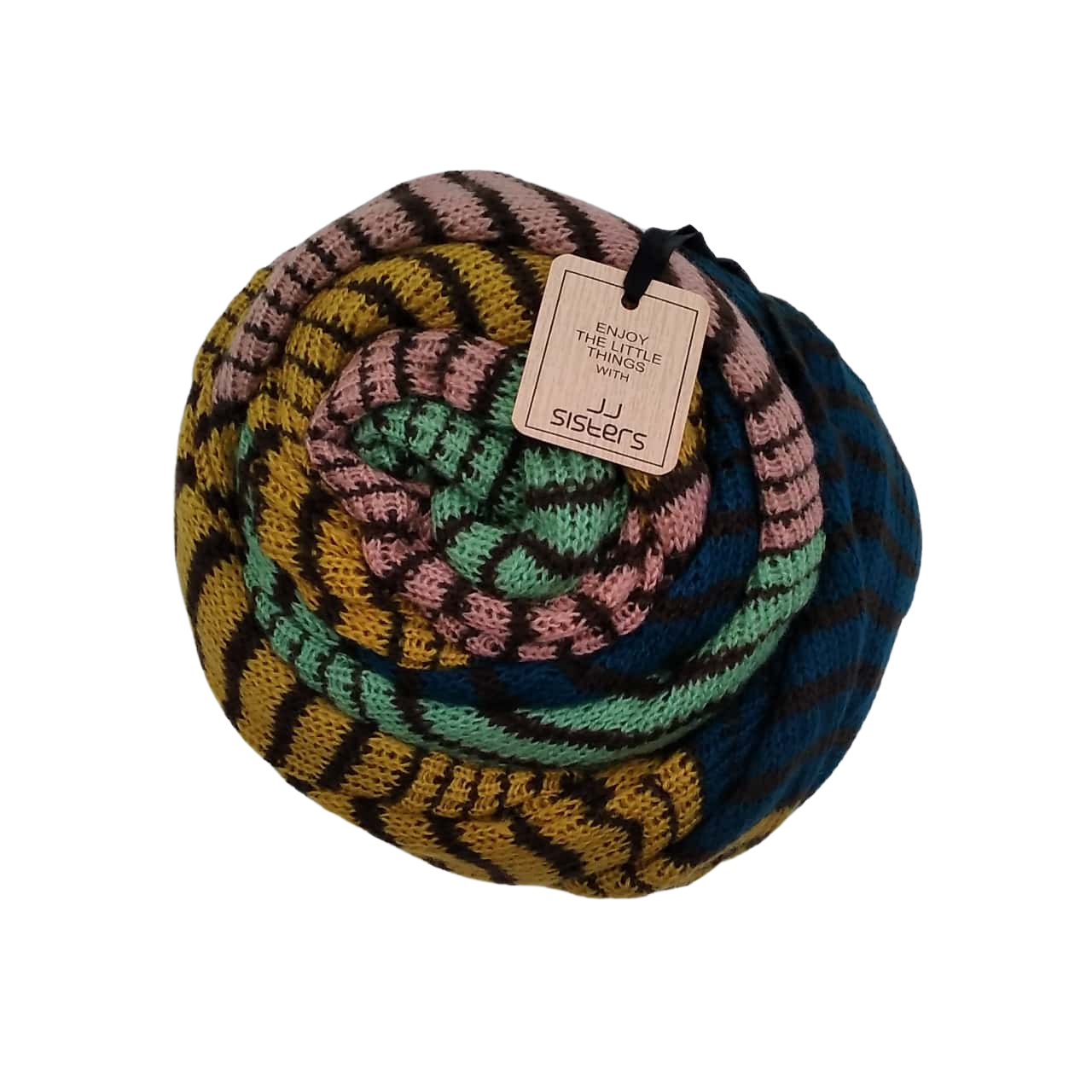 JJ SISTERS Womens Multi Knit Scarf (03, 191)(s)