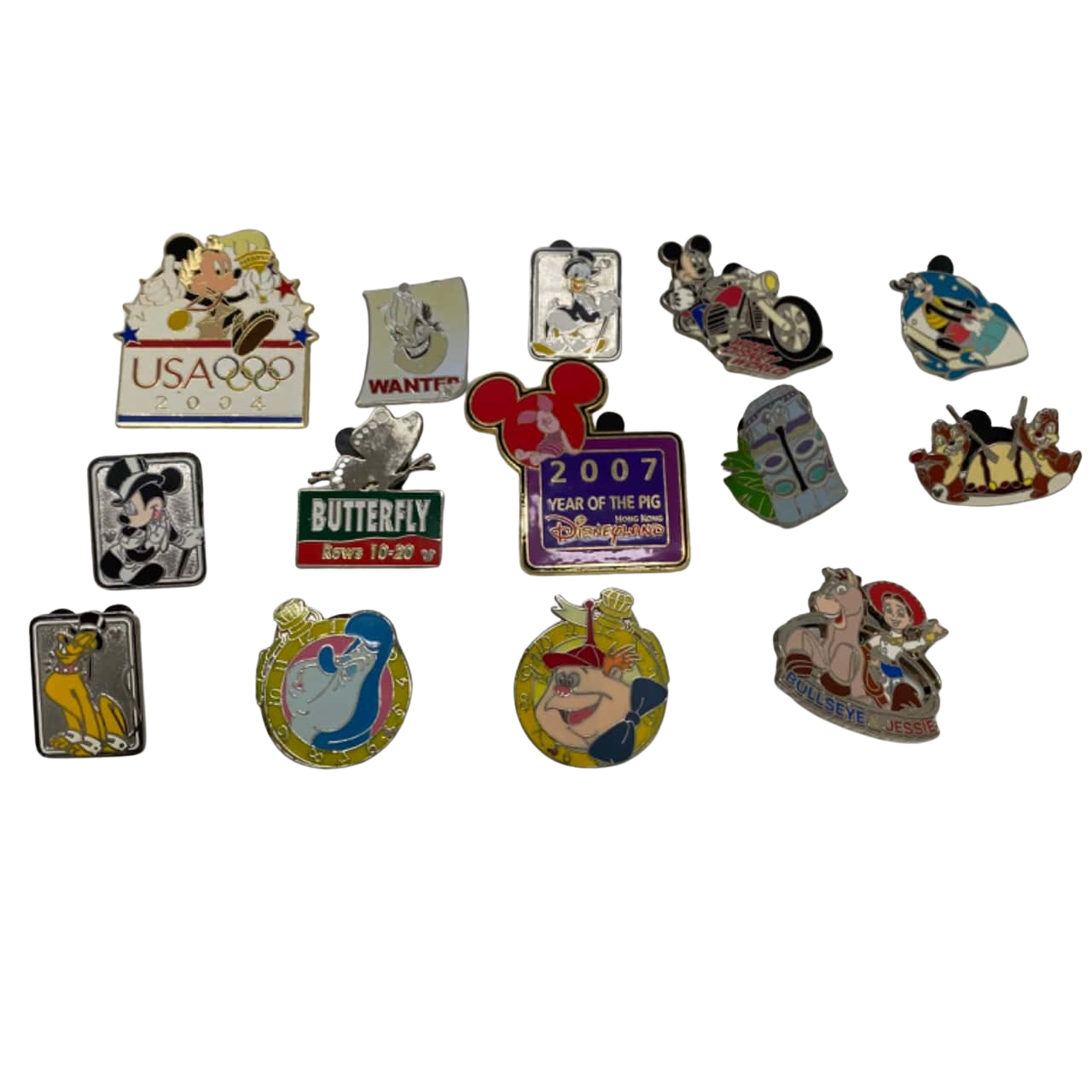 Collection Of 14 Assorted Disney Pins(s)