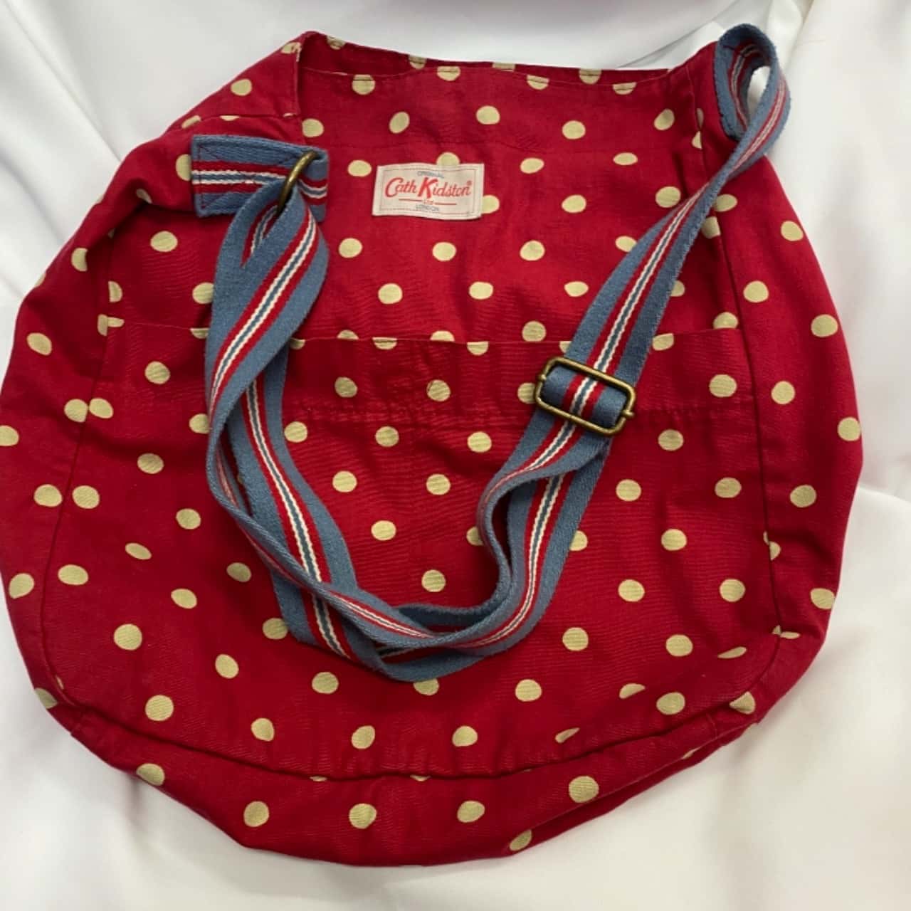 Cath Kidston Womens Tote / Handbag Polka Dot / Red (s)