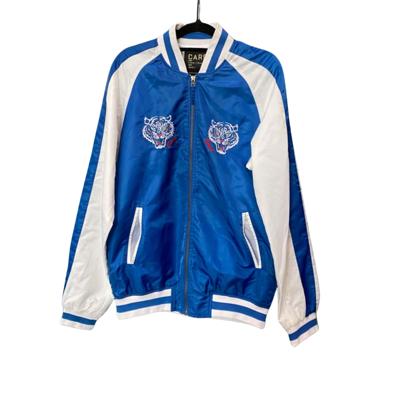 Carré Mens Size S Bomber Blue / White Jacket(s)