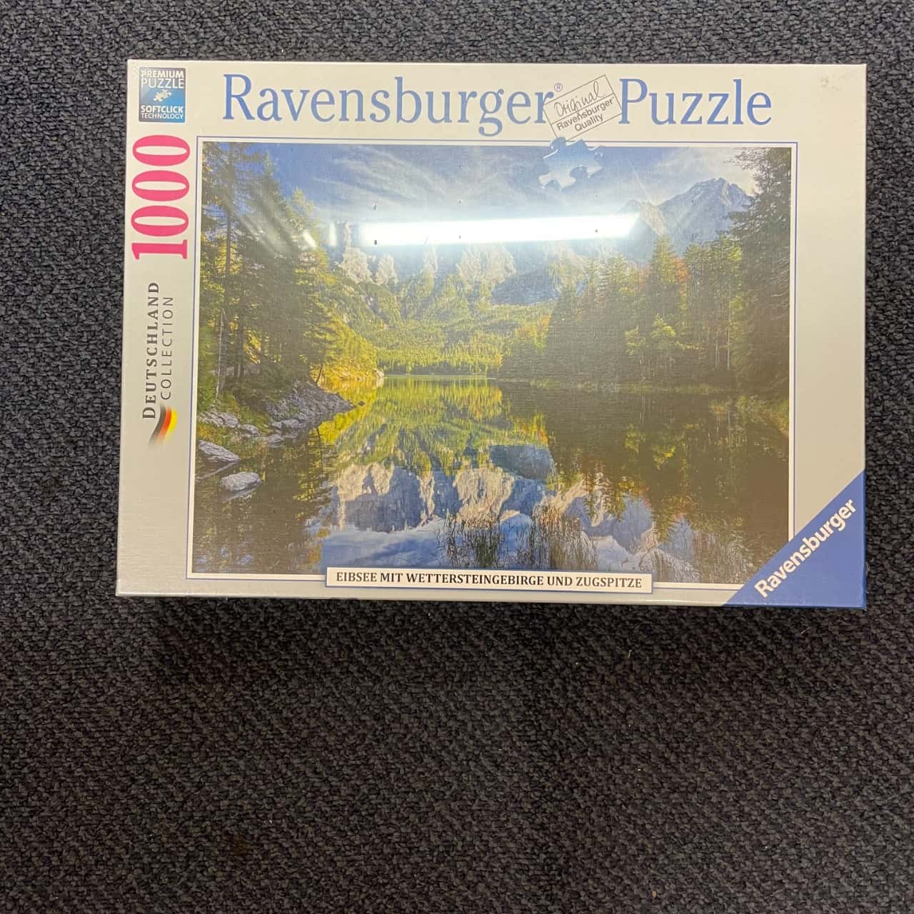 Ravensburger 1000 piece jigsaw: German Mountain lake