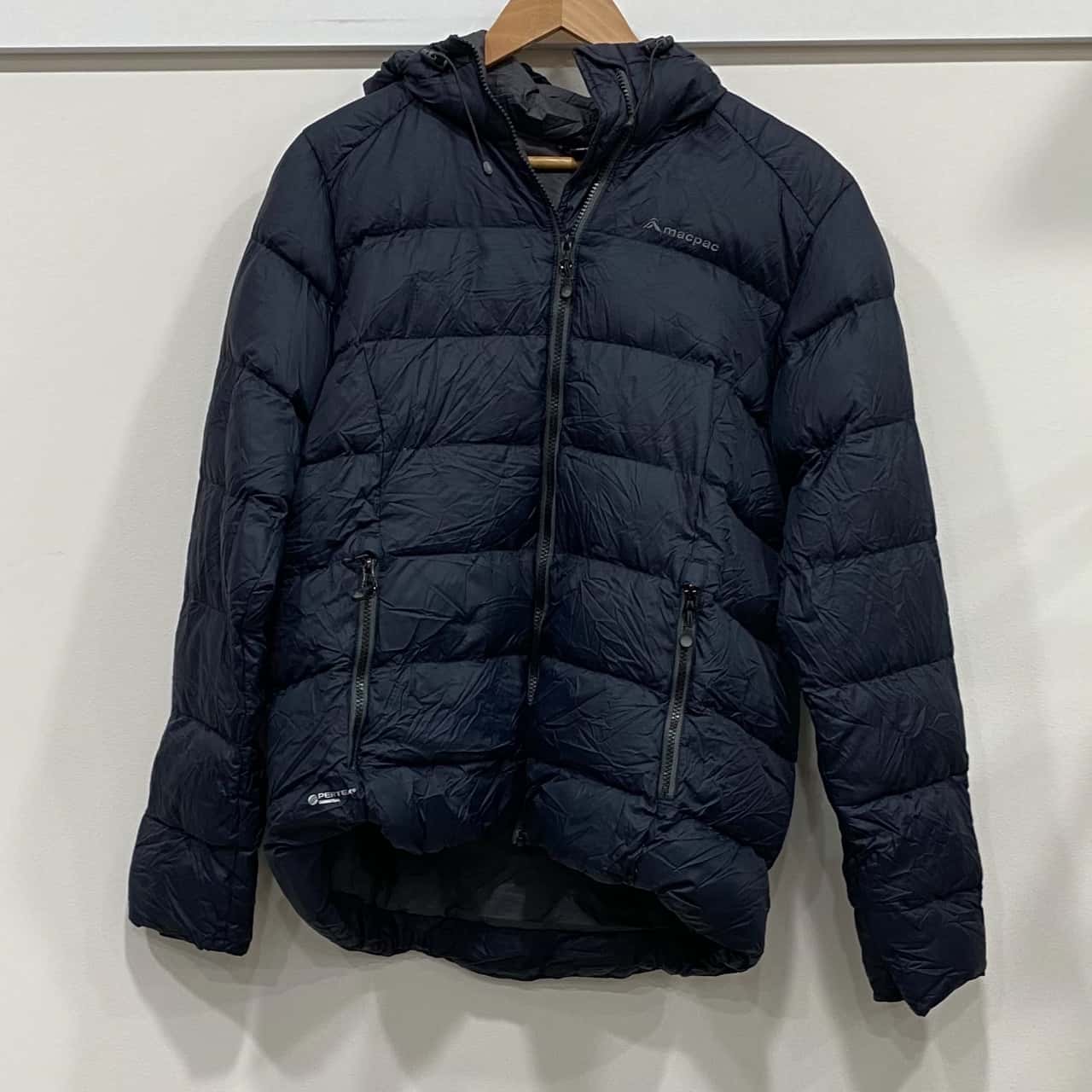 Macpac Womens Size 14 Puffer Jacket Blue