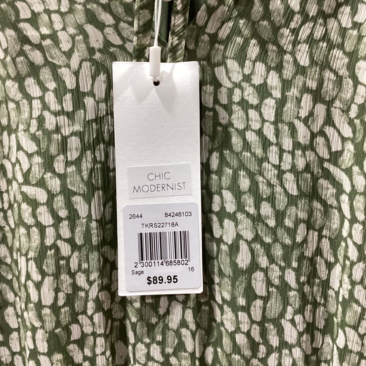 Tokito Brand! BNWT! RRP $89.95! CHIC MODERNIST SAGE COLOURED DRESS ...