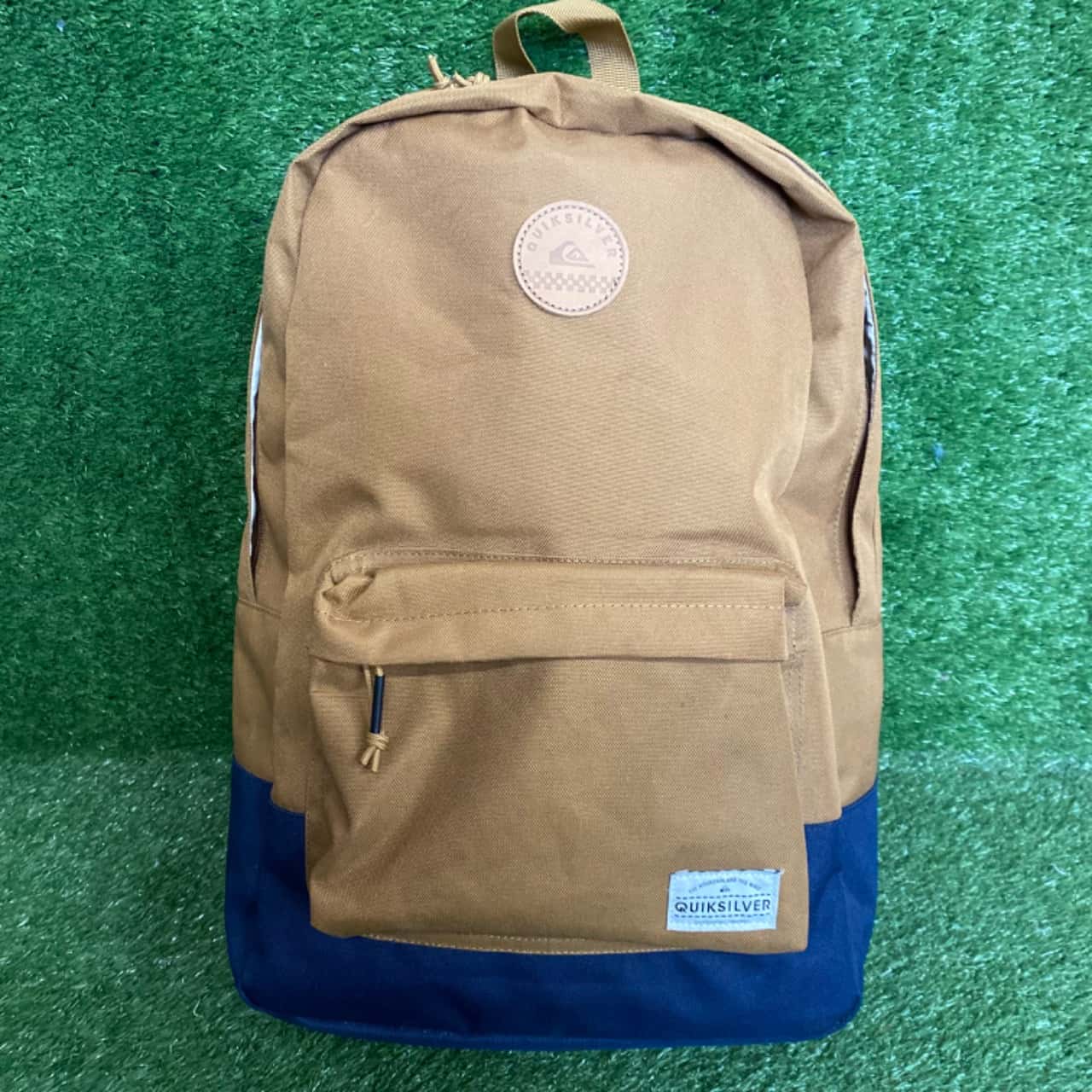 Quicksilver Rust Brown With Navy Trim Backpack(s)