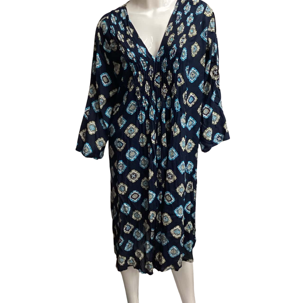 Orientique Womens Size 18 Multicoloured / Navy Blue (s)