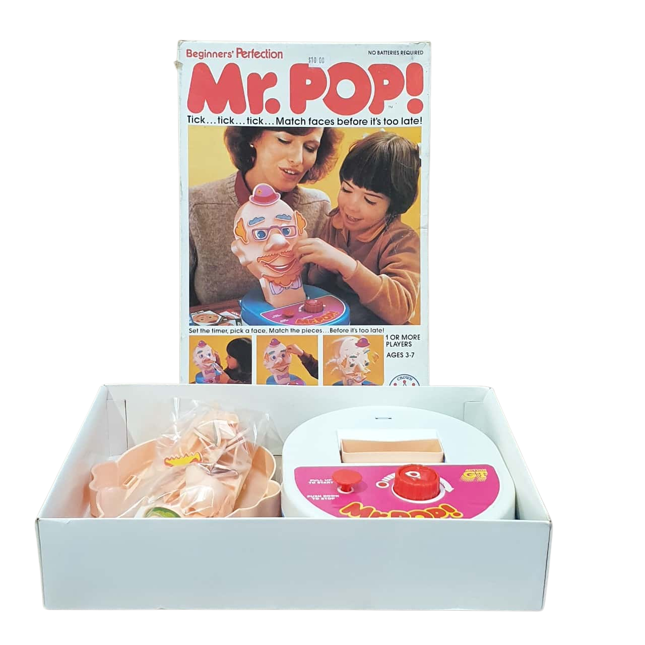 Mr Pop! Face Matching Game. 1981 Vintage (s)