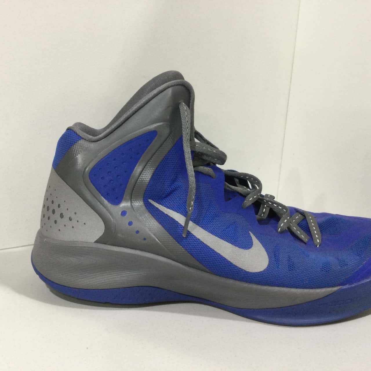 Nike Men Hi-Tops Blue / Grey Sneakers