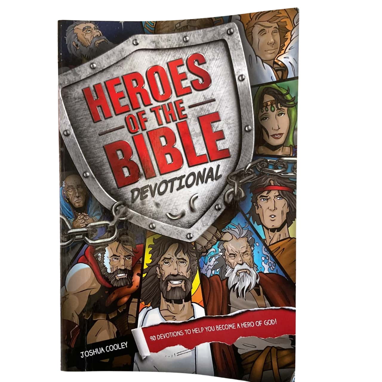 Heroes Of The Bible Devotional by Joshua Cooley Paperback Book.(s)