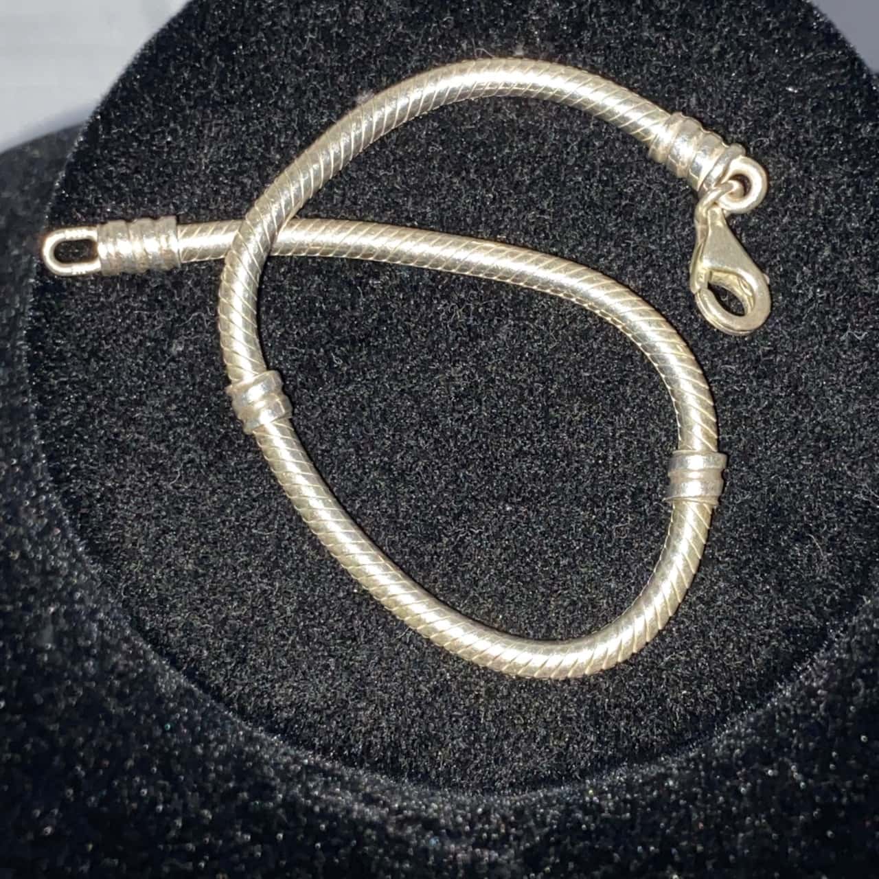 SILVER CHARM BRACELET