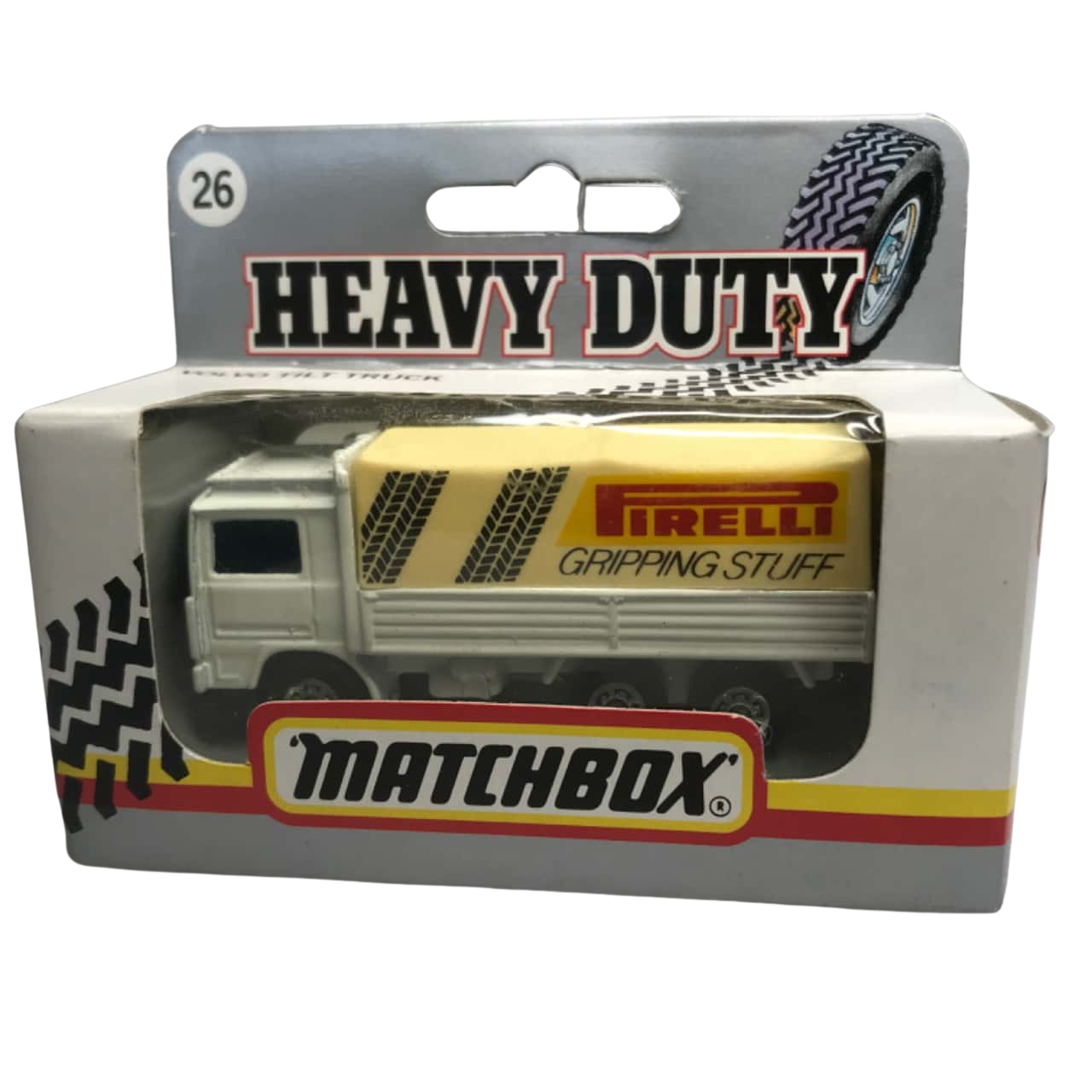 Matchbox #26 Pirelli Volvo Tilt Truck Vintage 1991(s) - New Without ...