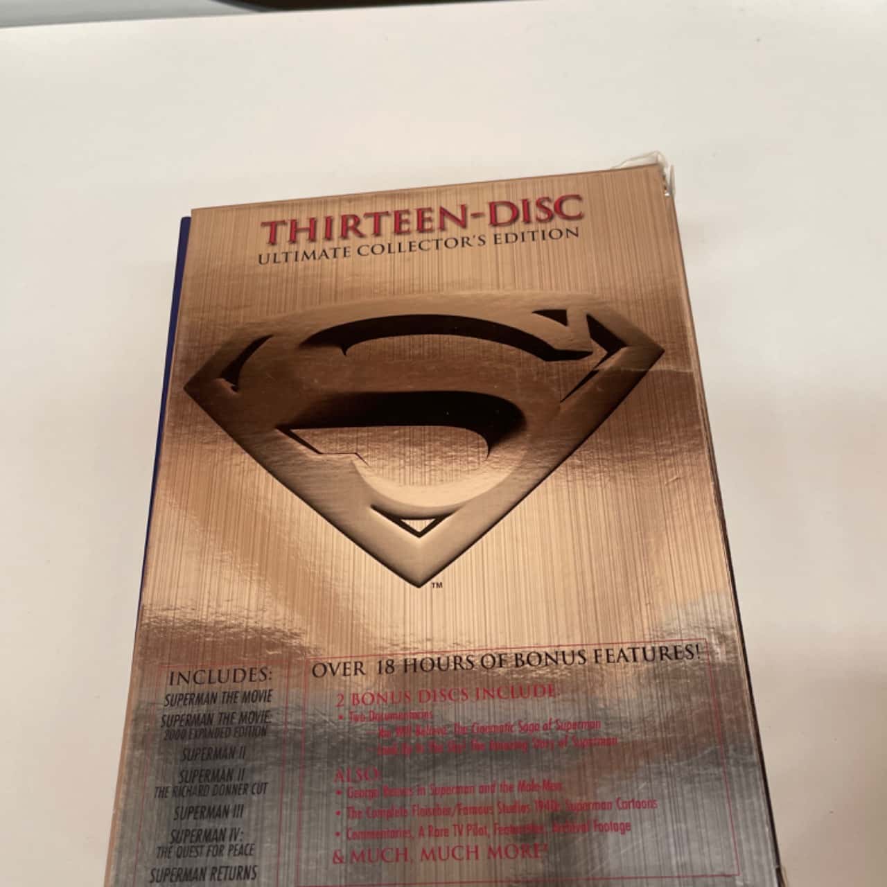 Superman ultimate 13 disc collection (s)