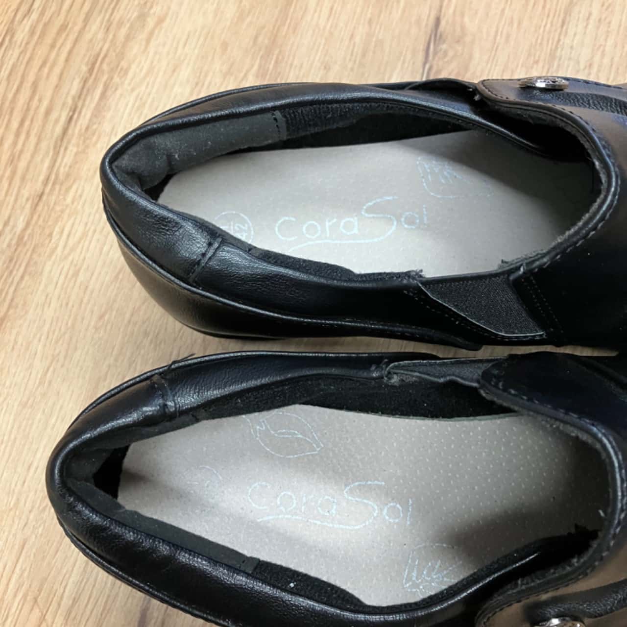 Cora Sol Corinne Slip On Shoes Size 42 Black