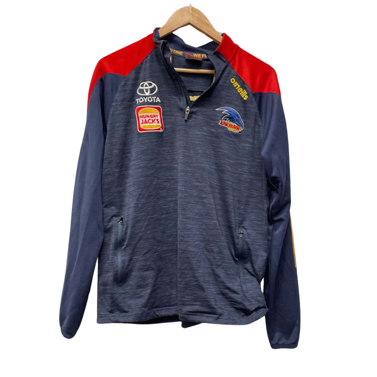 AFL Mens O’neills Adelaide Crows Jersey Size L Navy Blue / Red