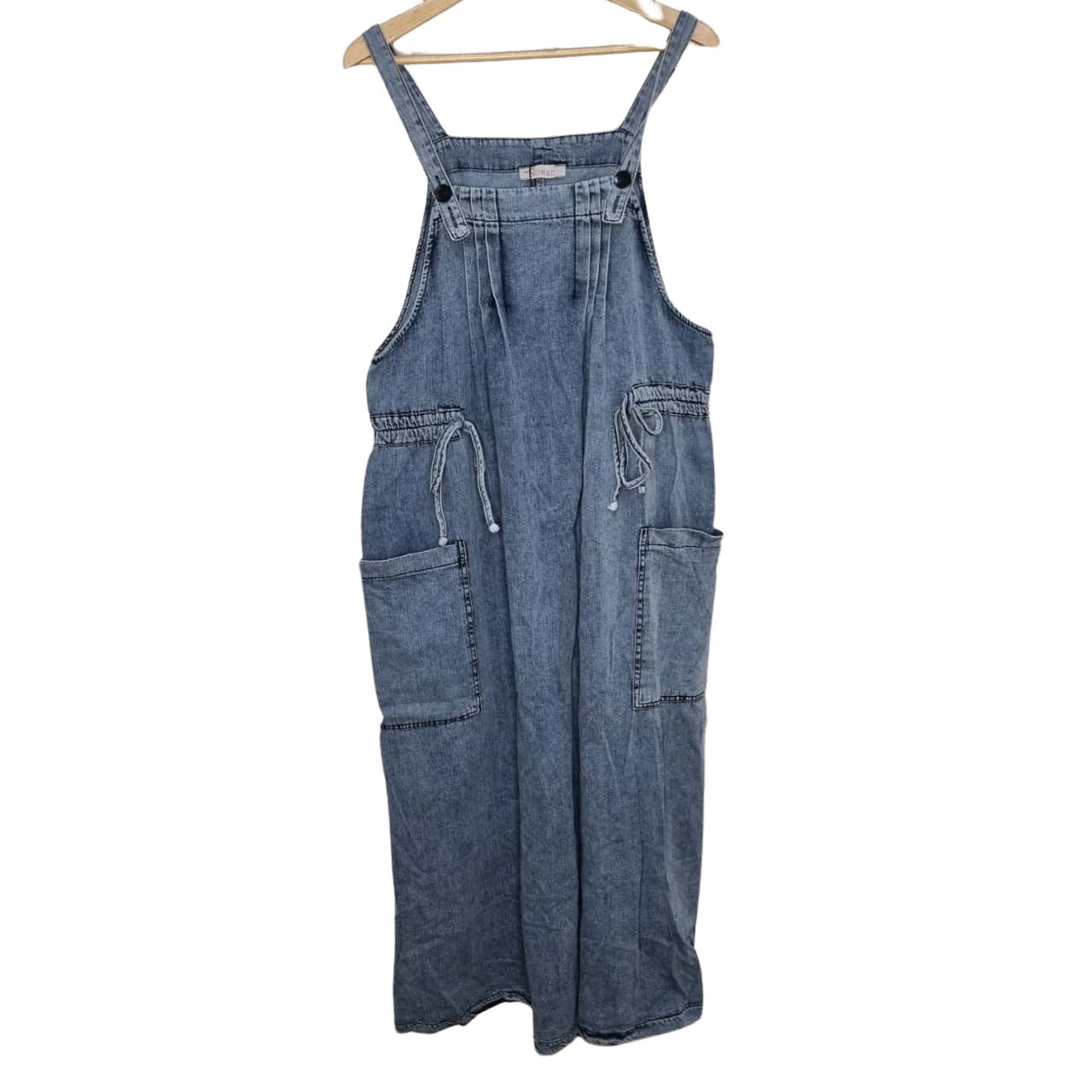 Nowan Blue Denim Cinched Dress Size 40(s) - New With Tags | Salvos Stores