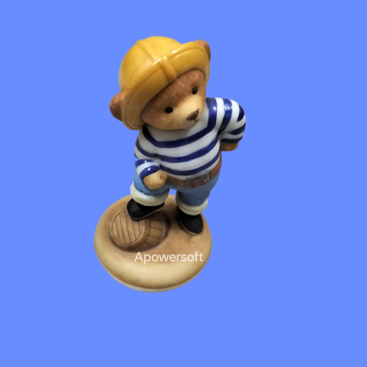 Old Ted Mint Franklin Fine Porcelain Figurine