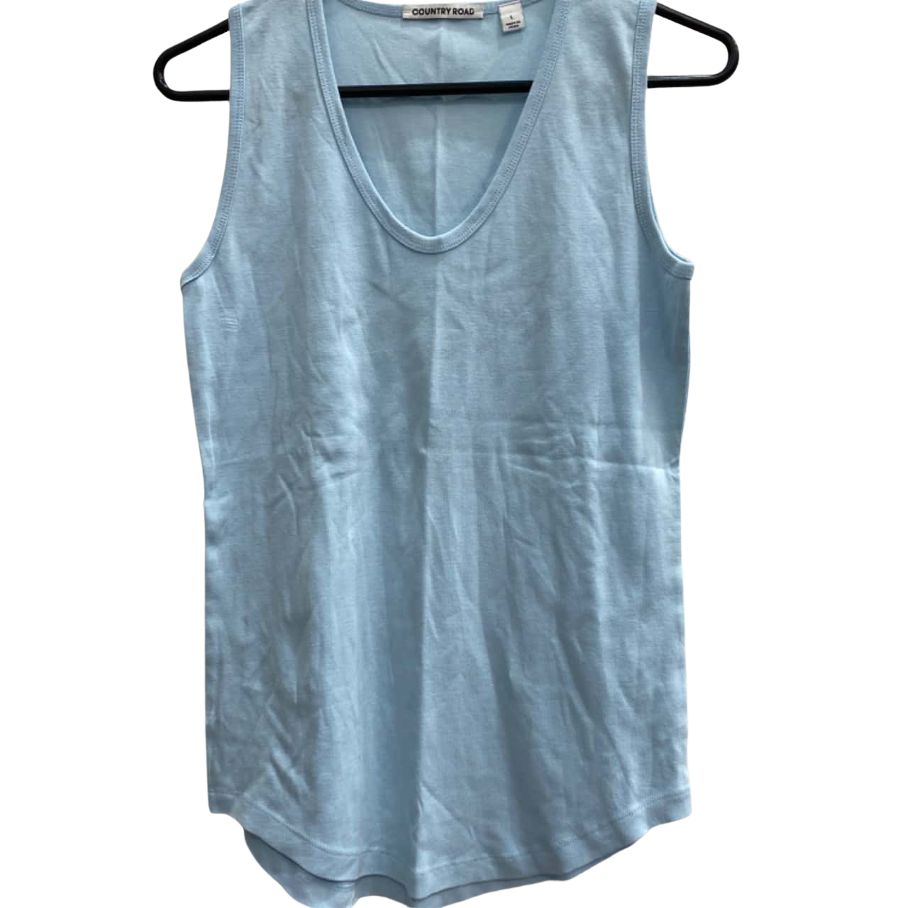 Country Road Womens Size 12 Light Blue Singlet (s)