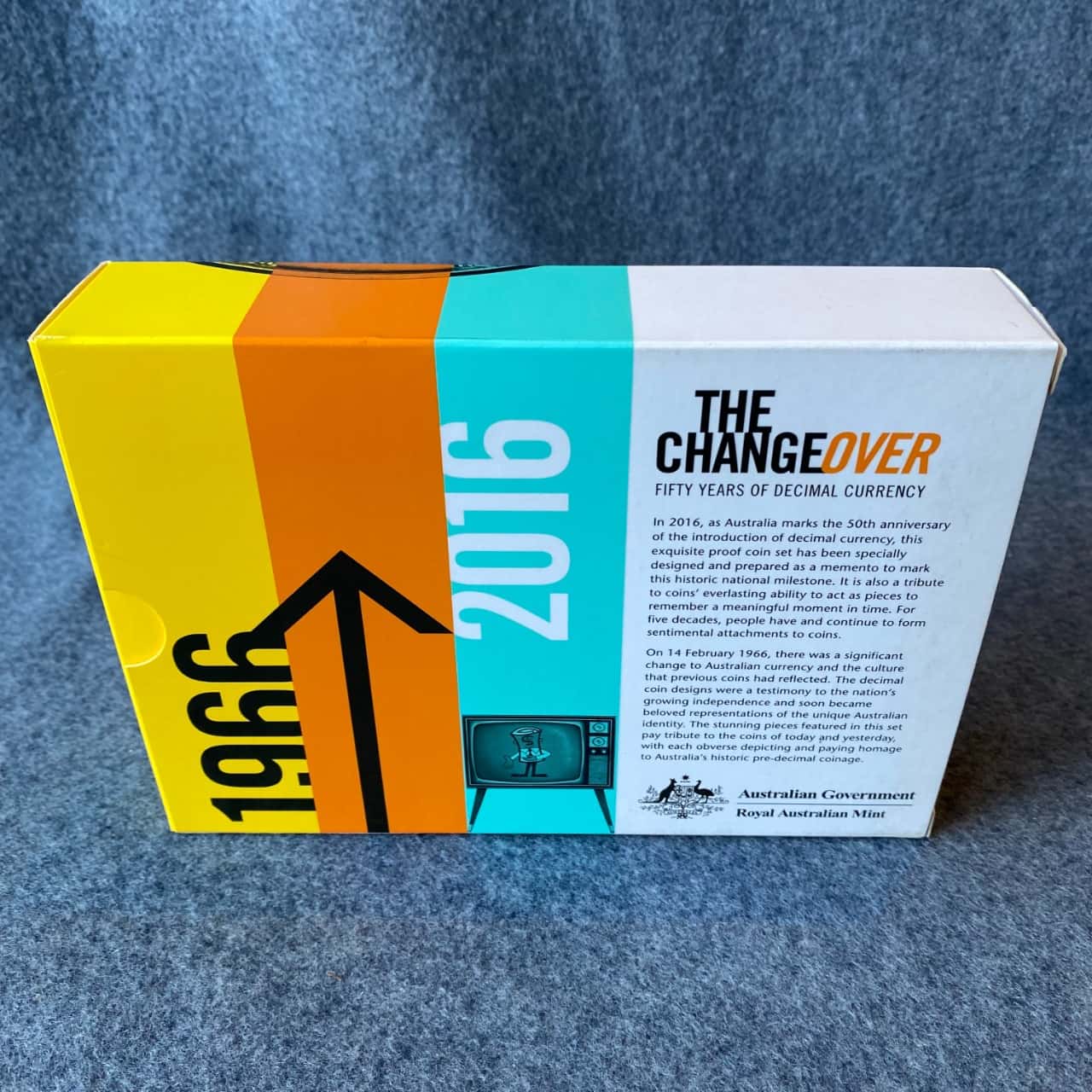 PRICE DROP! The ChangeOver, Fifty Years of Decimal Currency 2016 Six ...