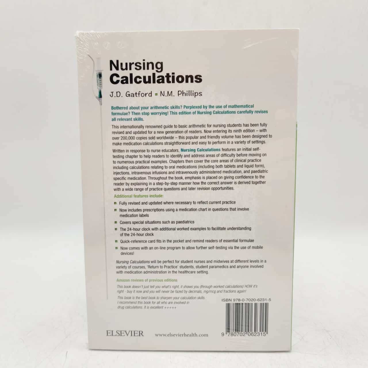 Nursing Calculations - J.D. Gatford & N.M. Phillips(s)