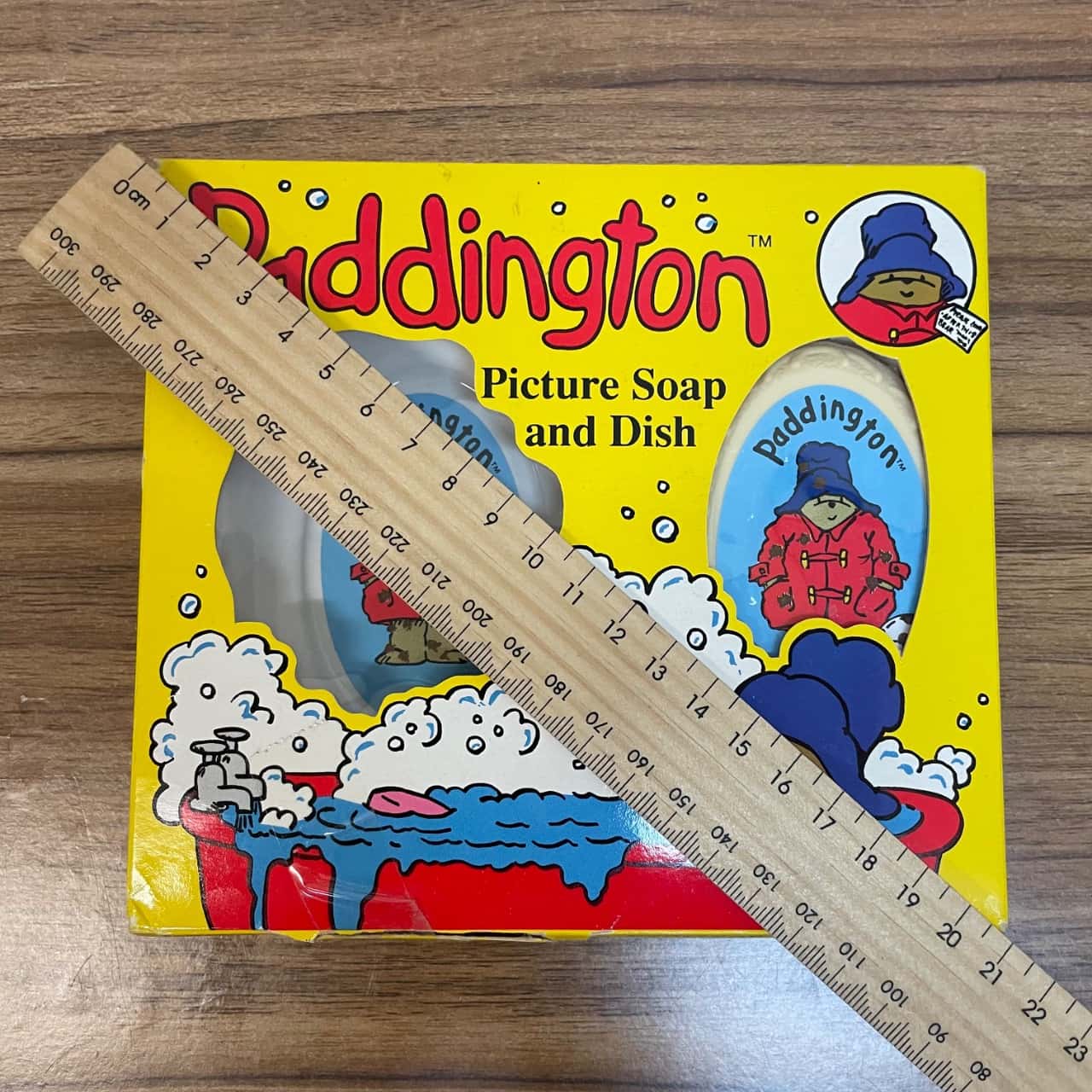 Paddington Bear Picture Soap and Dish Set 1994