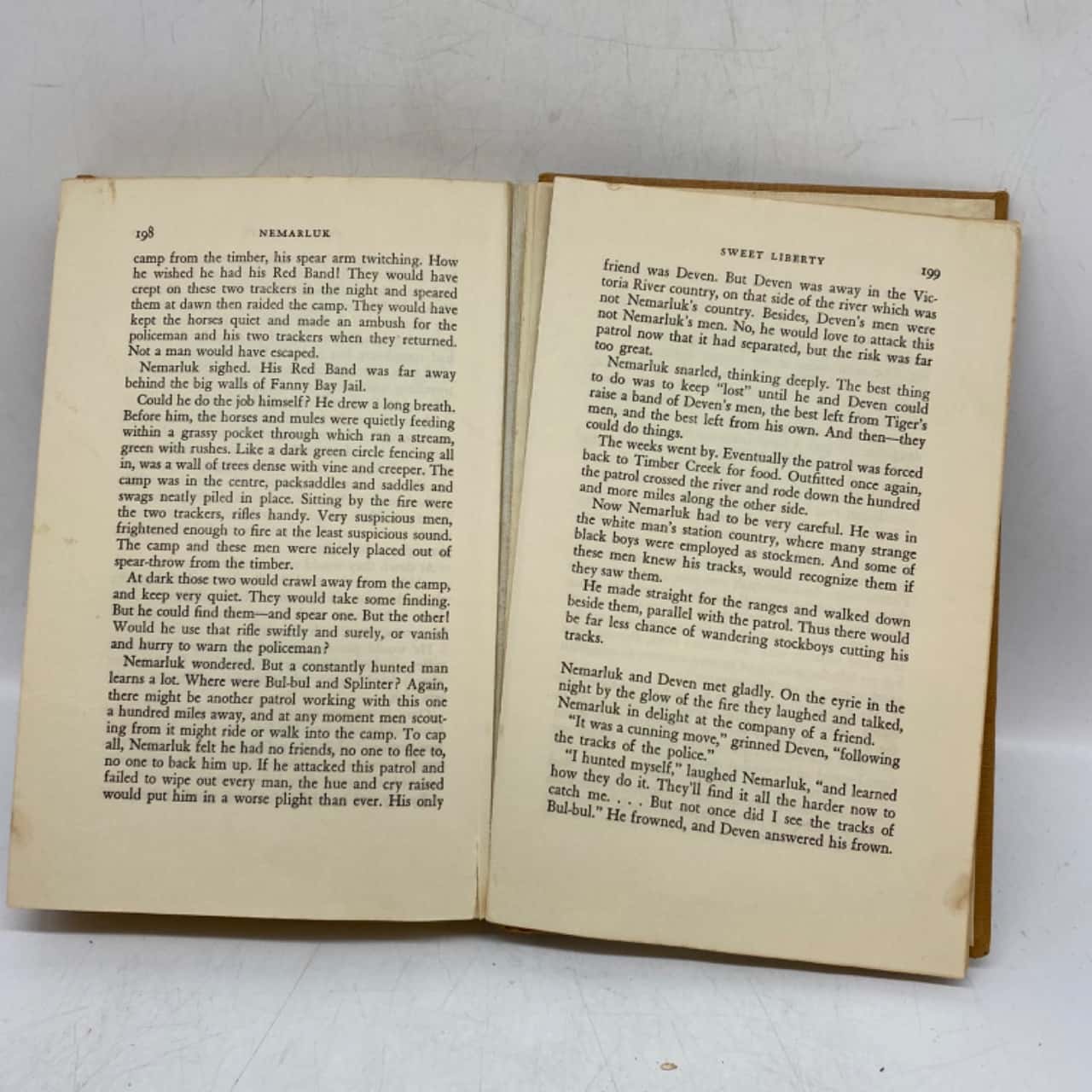 Nemarluk. King Of The Wilds Idriess, Ion L. 1958 Hardcover+Jacket(s)