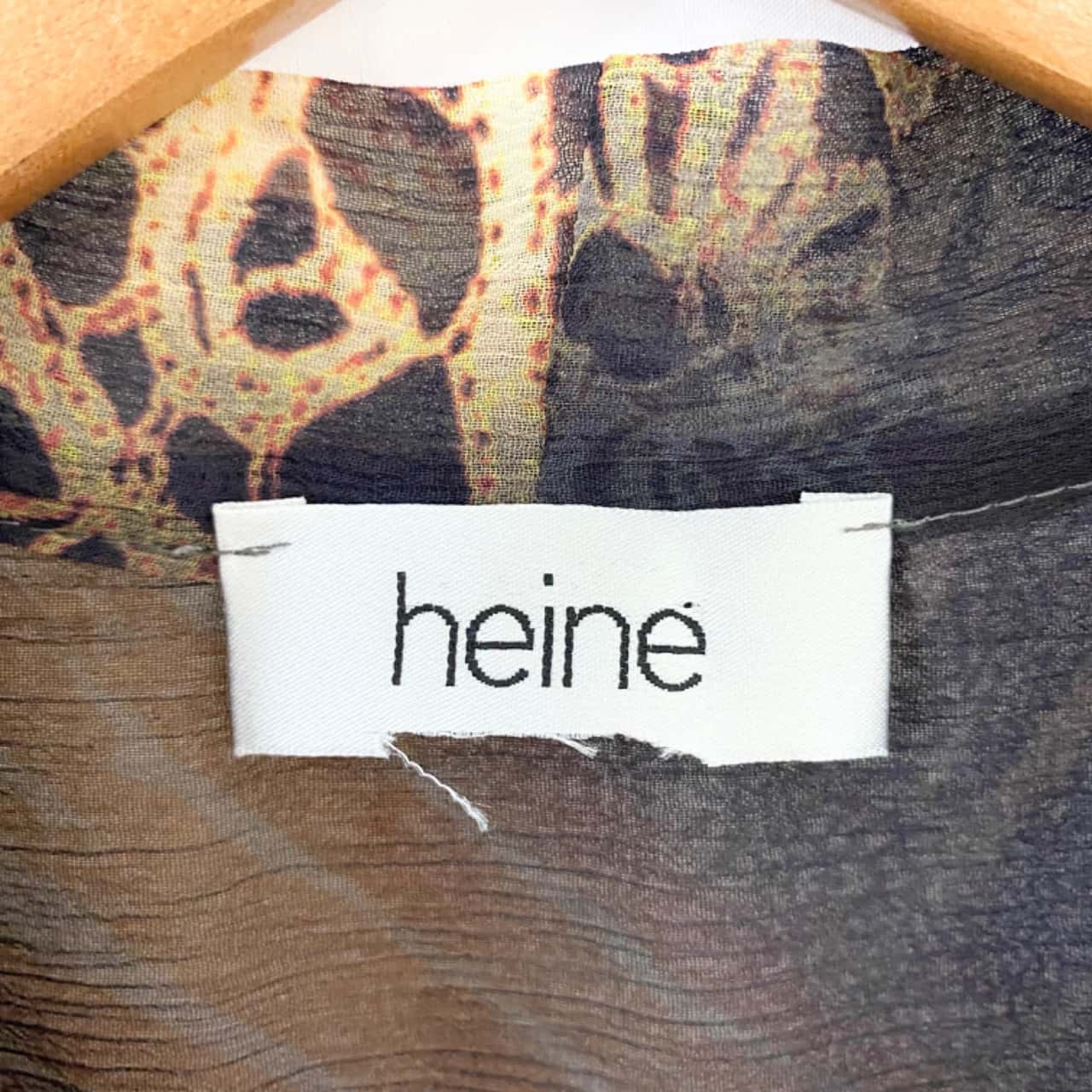 Heine Size 10 Multicoloured / Pattern Long Sleeve Top-soft and flowing(s)