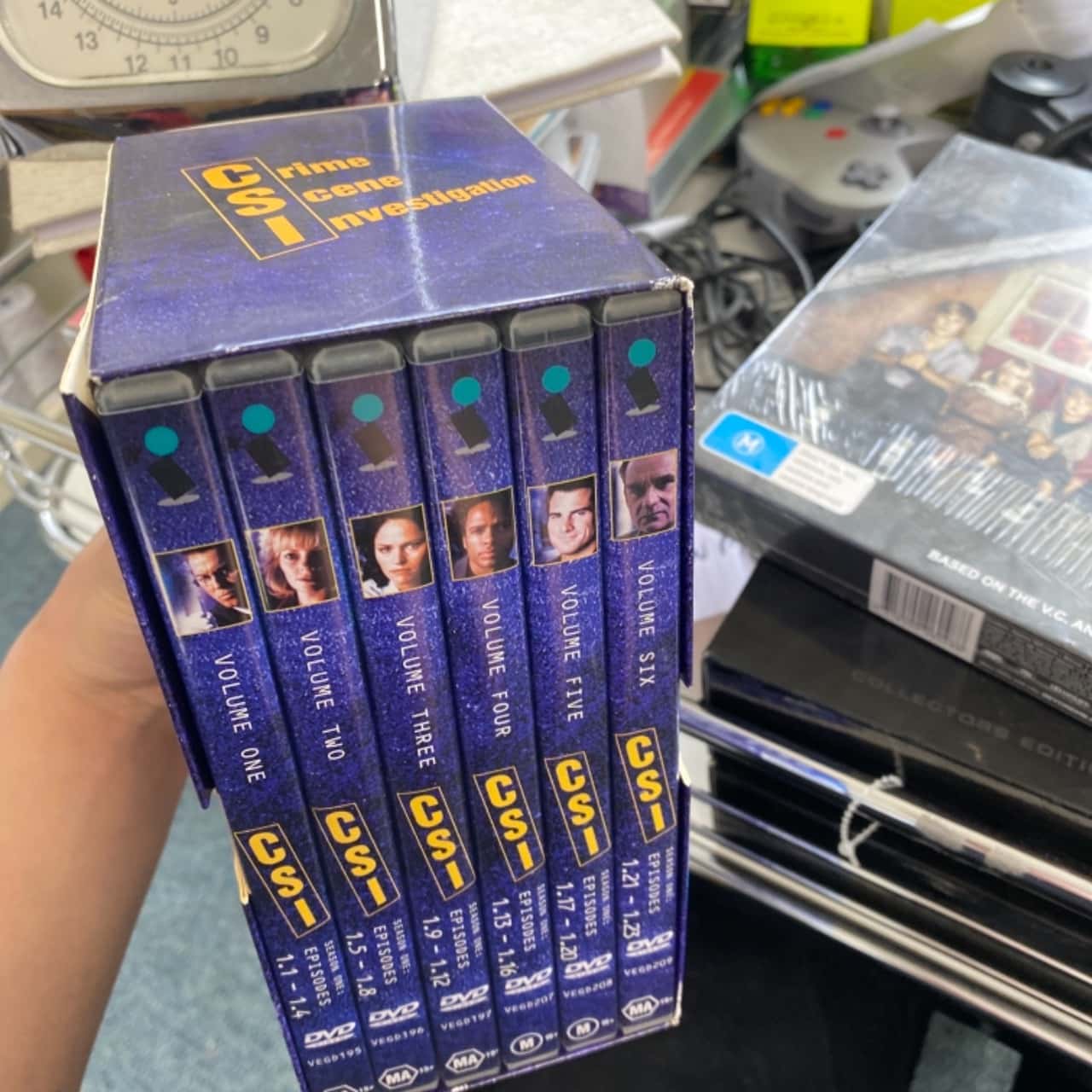 CSI: Crime Scene Investigation season 1 box set (6dvds)