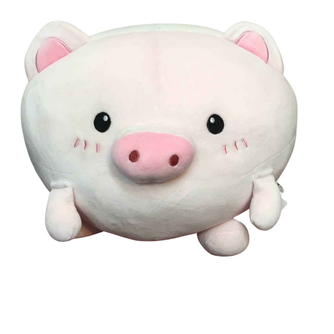 Miniso Round Plush Toy (Piglet) REDUCED TO CLEAR