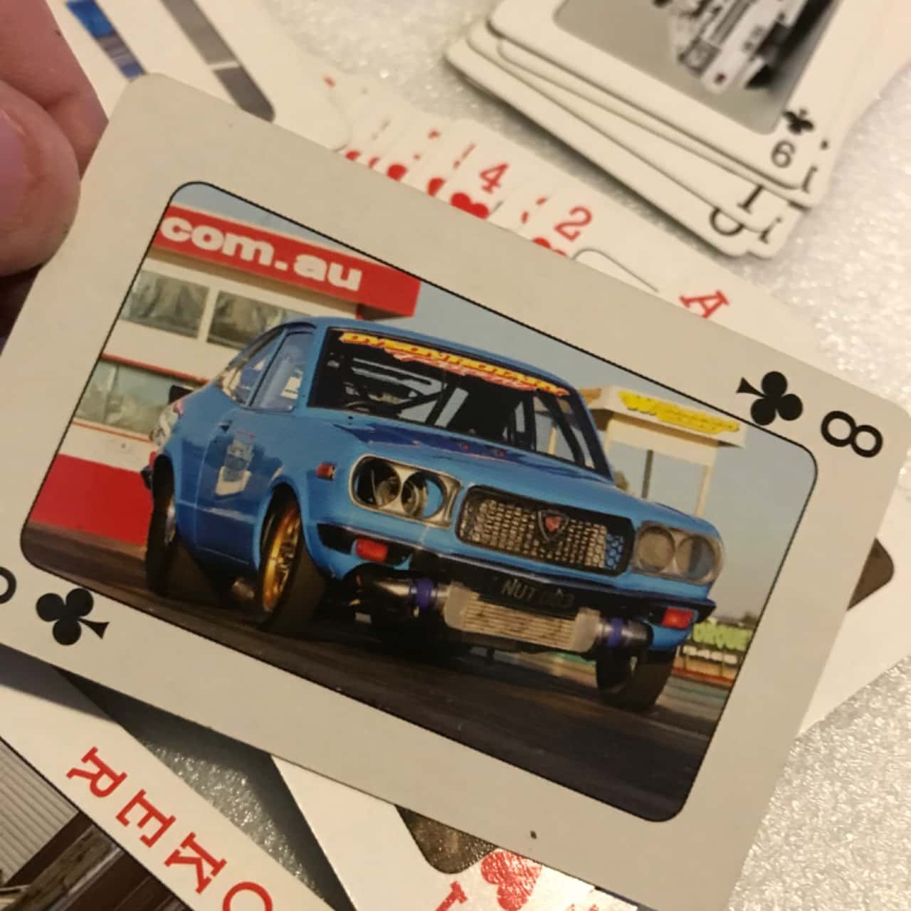Vintage Zoom Assorted Car Themed Playing Cards Complete VGC. SE1727553(s)