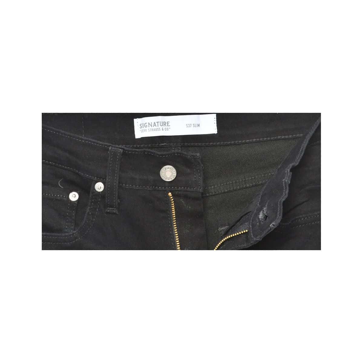 Levis Mens Size 29 Slim Fit Jeans Black