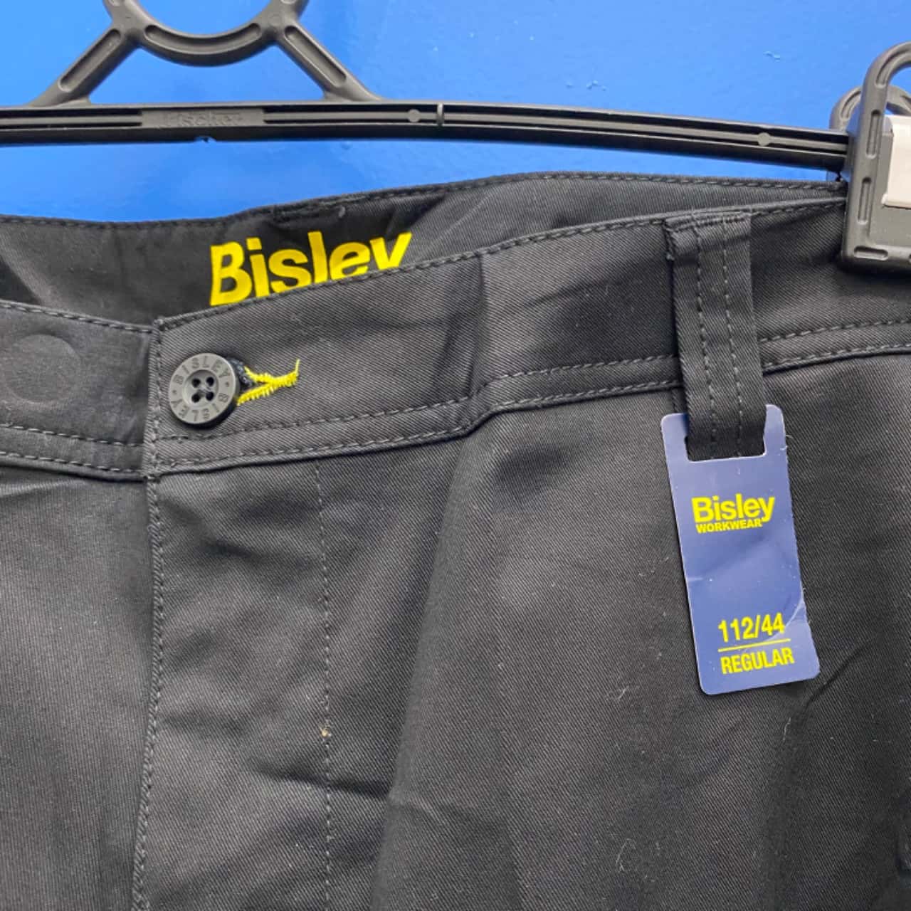 Bisley Mens Size 44 Cargo Black (s)