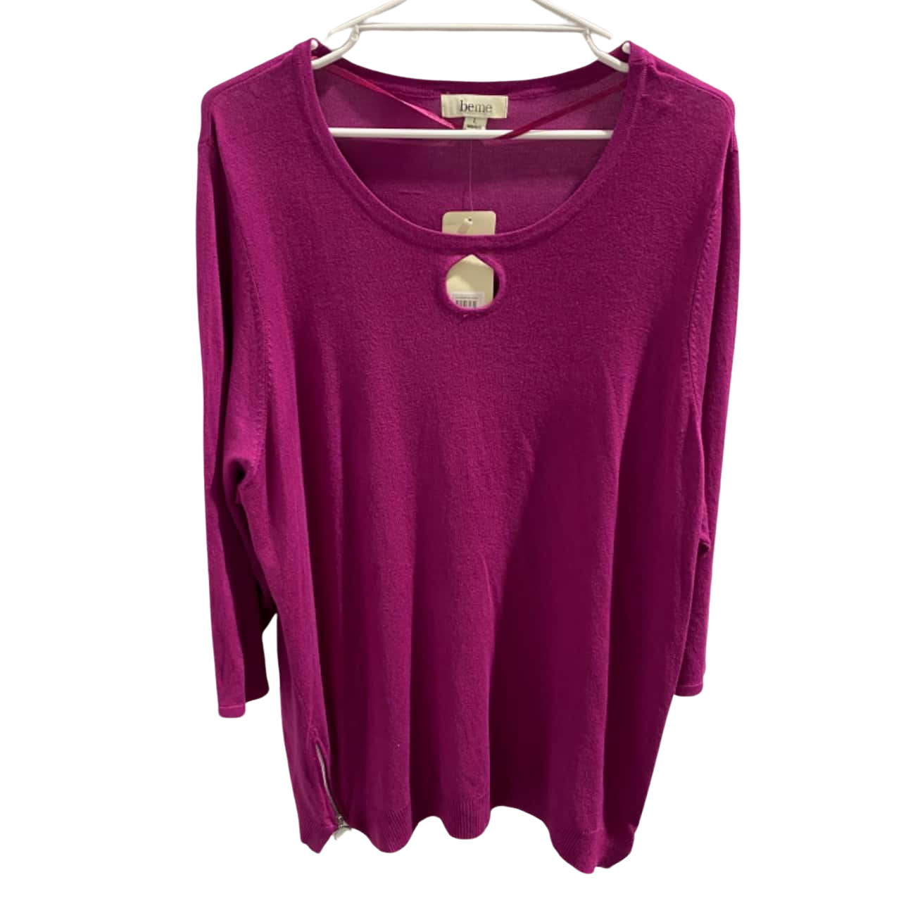 BNWT beme Size L Purple Top(s)