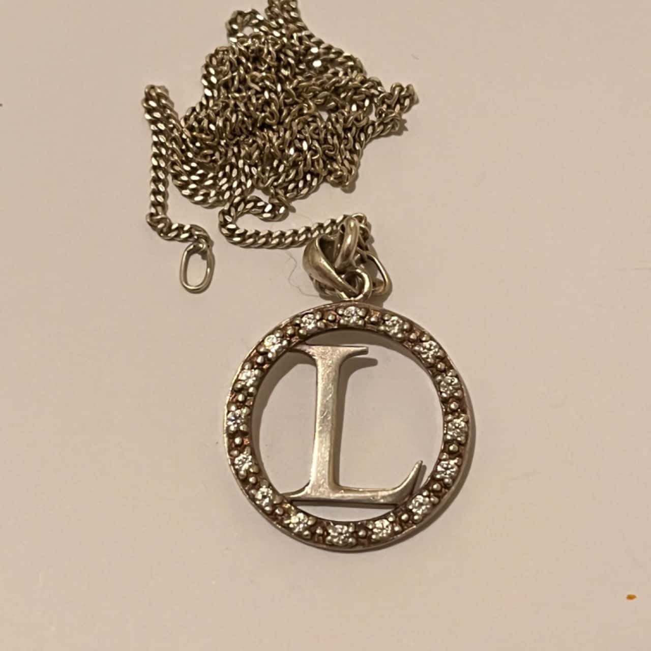 Silver L Necklace (s)