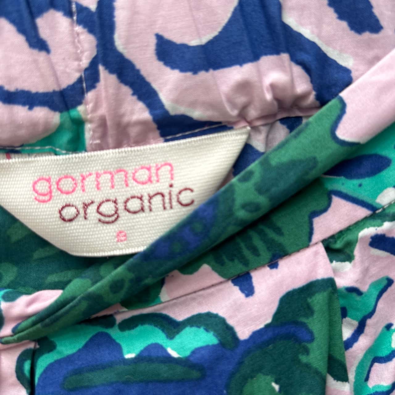 Gorman Size 8 Green / Pink printed pants (s)