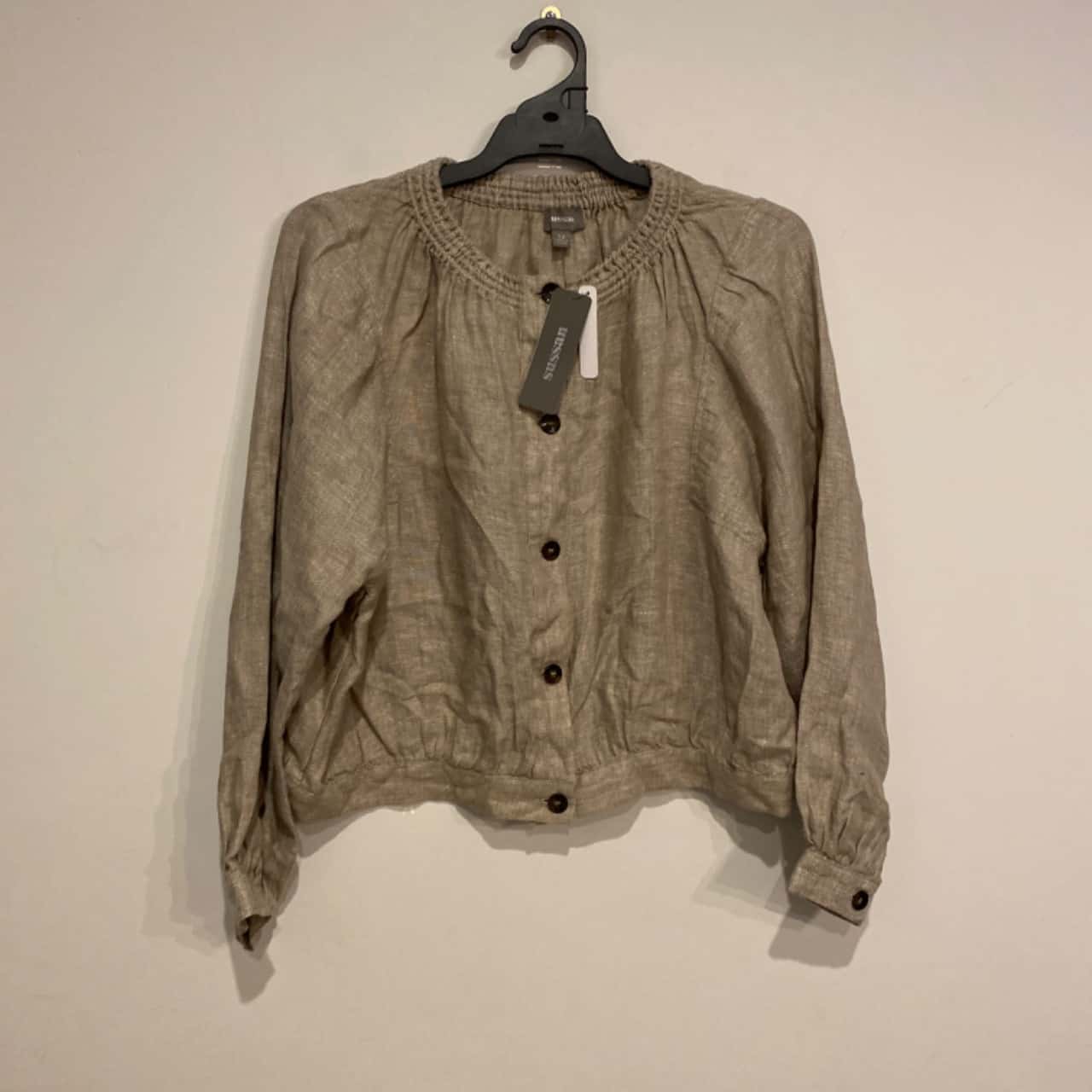 Sussan Womens Size 12 Heath Button Up Jacket Natural(s) - New With Tags ...