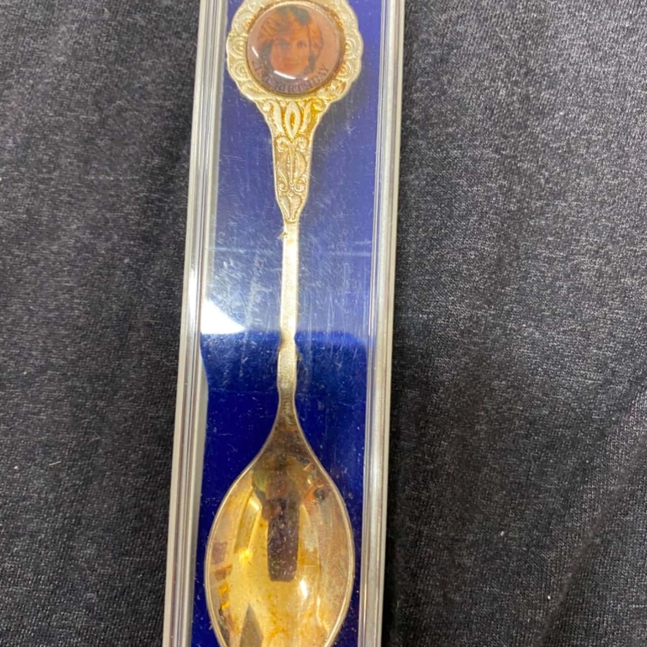 Princess Diana Souvenir Spoon In Case