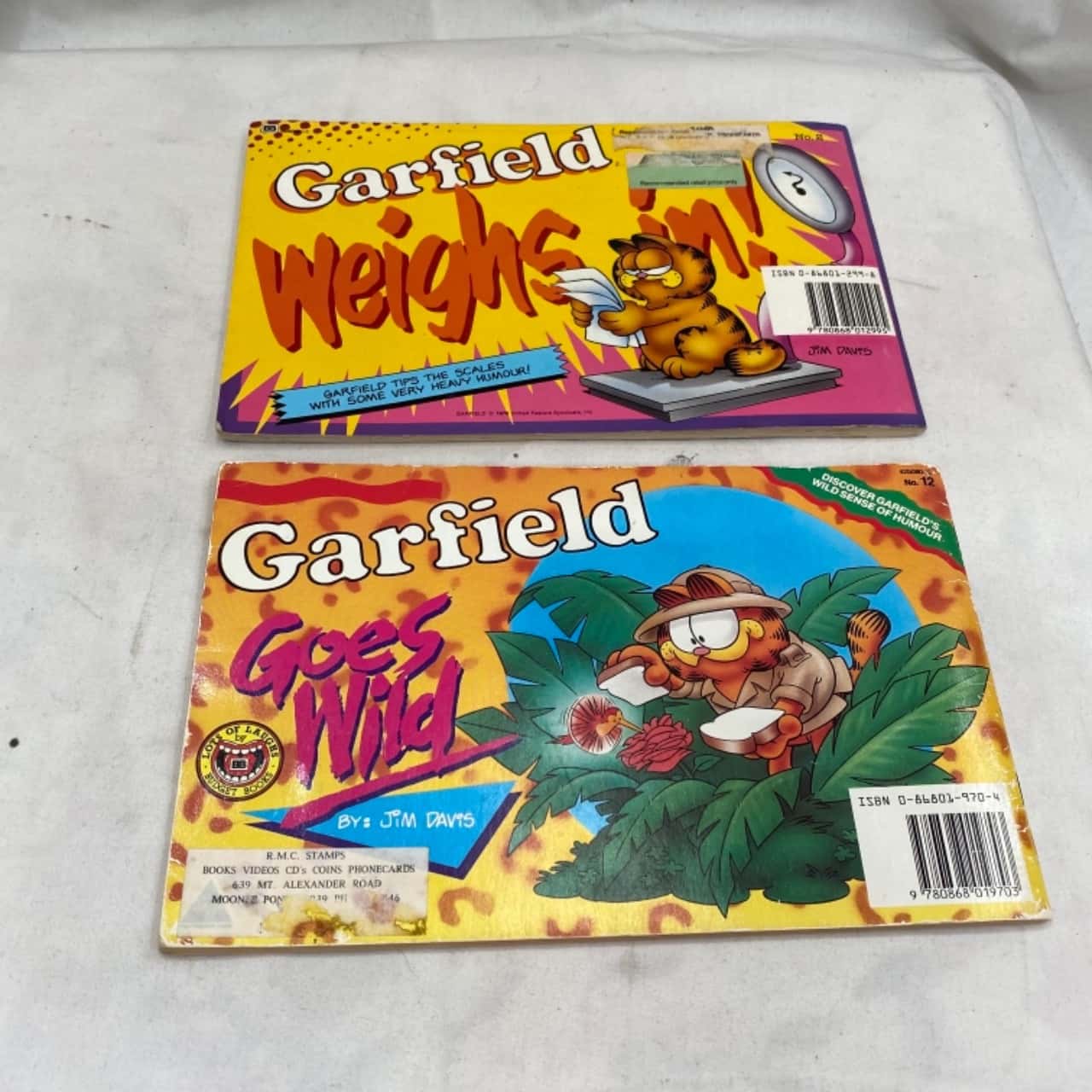 GARFIELD COMIC BOOK BUNDLE X 4 Editions 1980s Edition