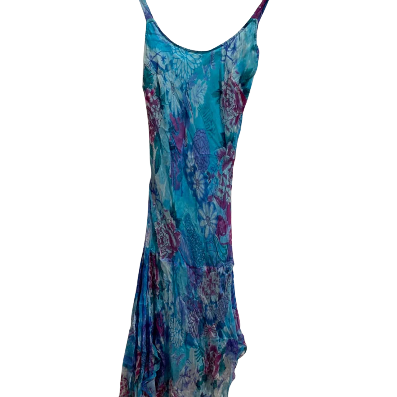 Orientique Womens Size 12 Cocktail Dress / Party Dress Blue / Pattern (s)