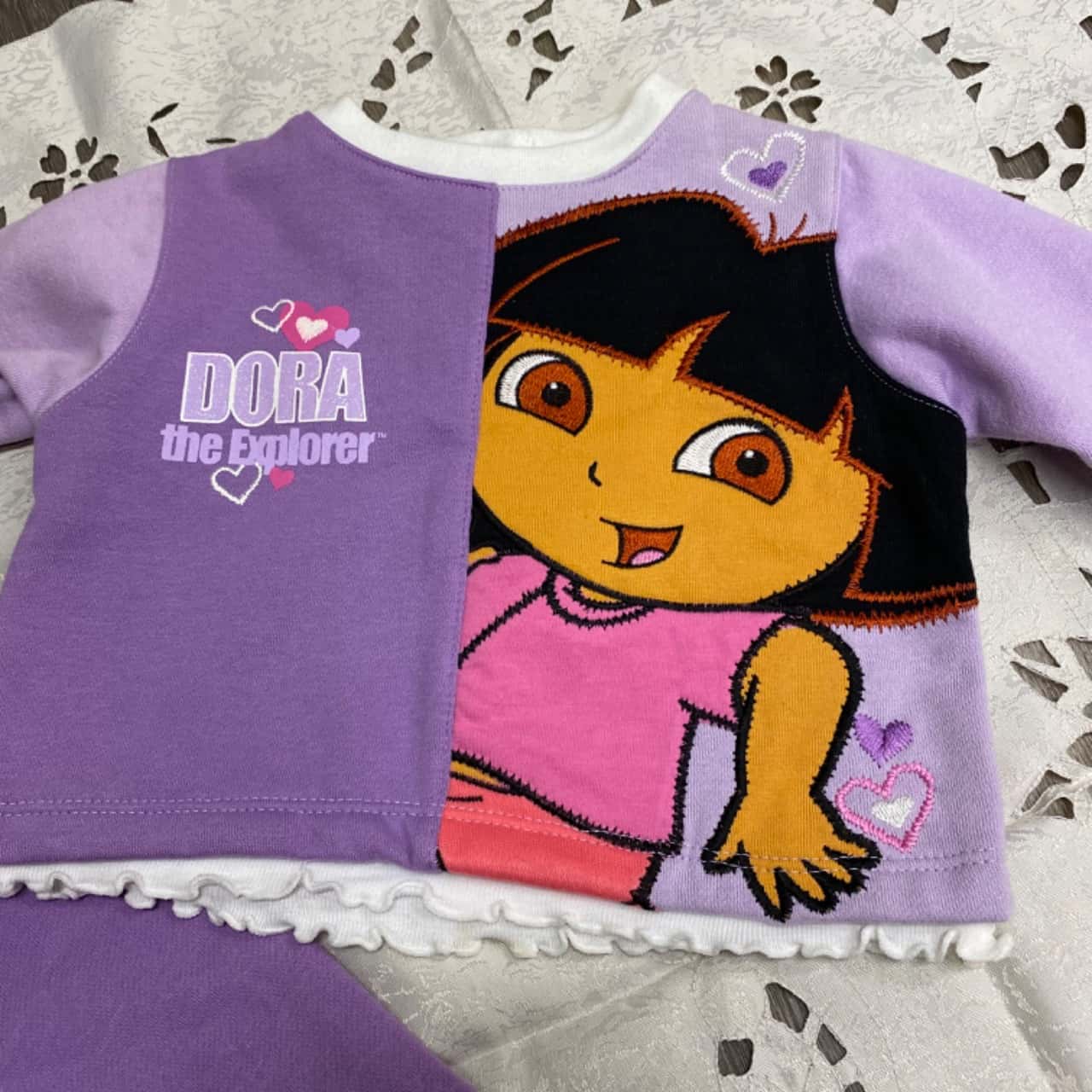 Nick JR Dora The Explorer Kids Size 12 months Sets Purple