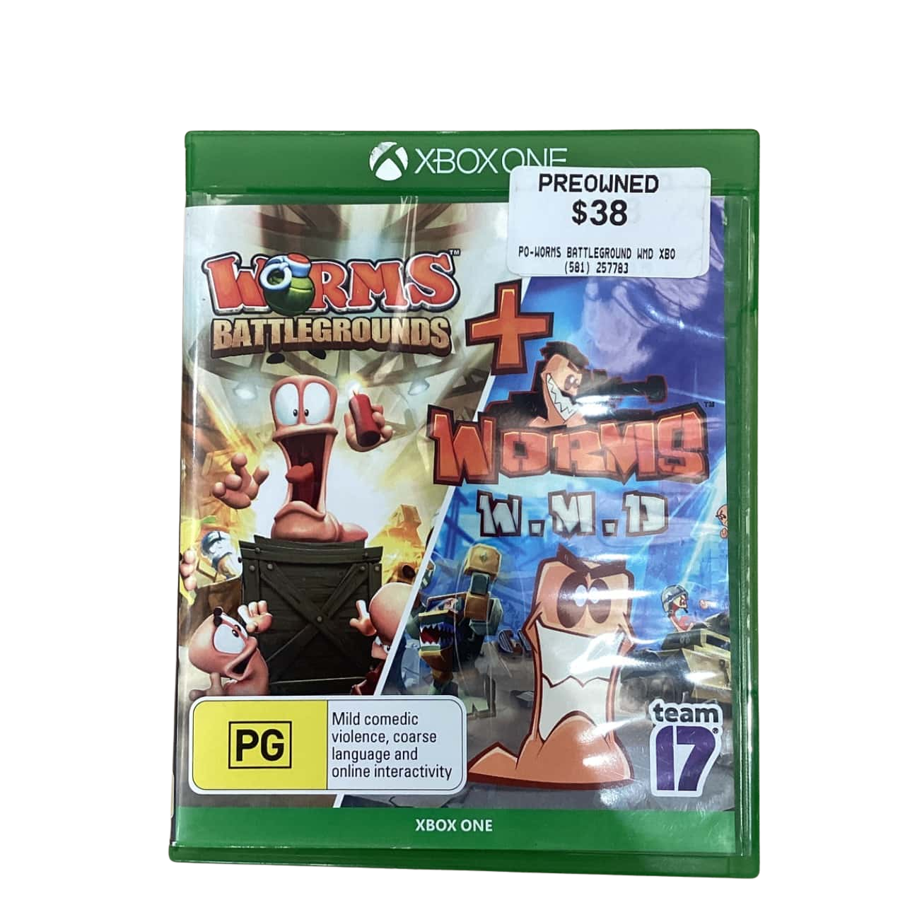 XBOX ONE Worms Battlegrounds + W.M.D