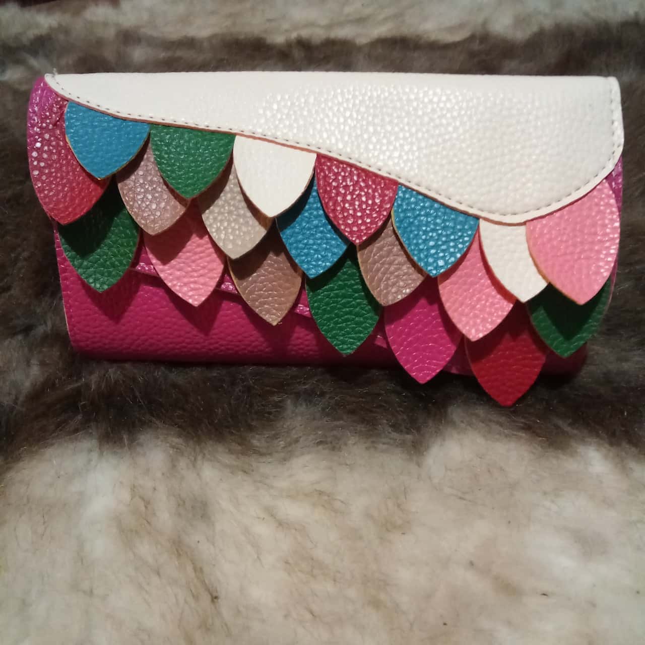 Pink Multicolour Purse(s)