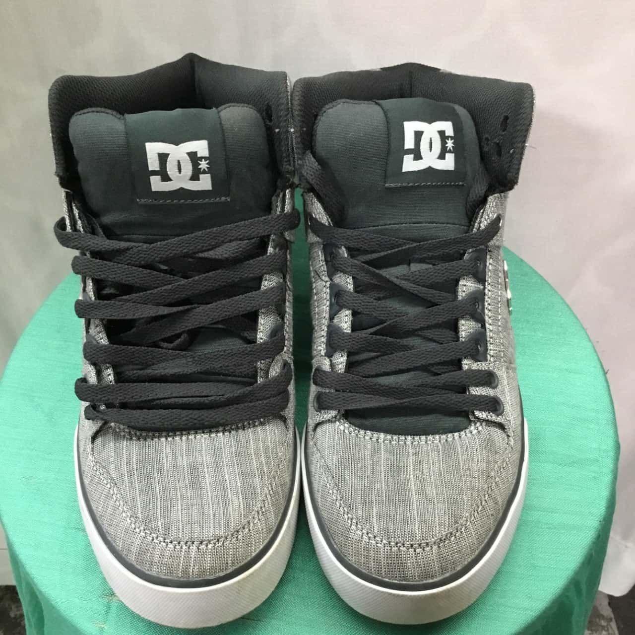 Mens DC ShoesSize 8 Black / Grey / White high(s)
