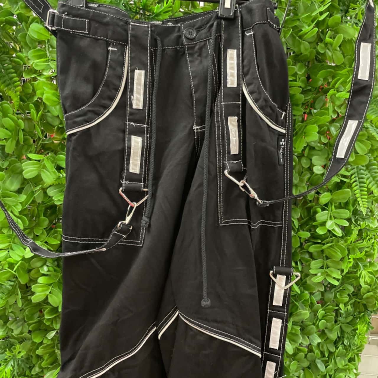 Tripp Alternative wear Unisex Wide Leg Black / White (s)