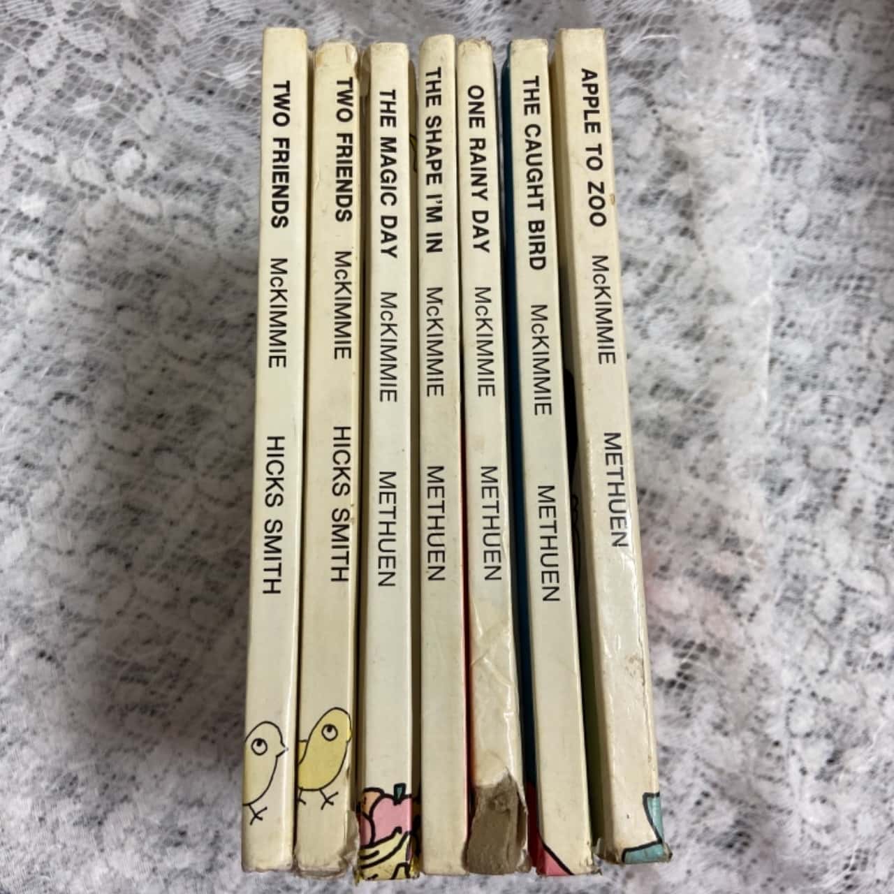 7 x Vintage Hardcover Children's Books by Christopher McKimmie (1975)