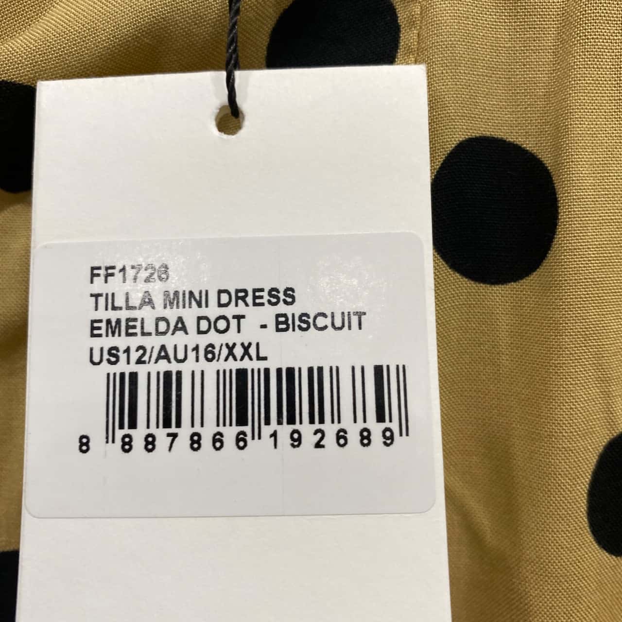 Faithfull The Brand Womens Size XXL Long Sleeve Dress / Mini Dress ...