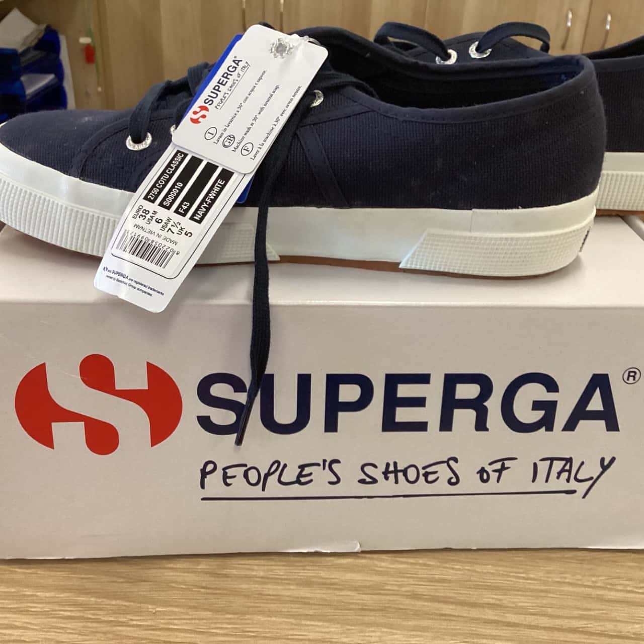Superga Womens Size 38