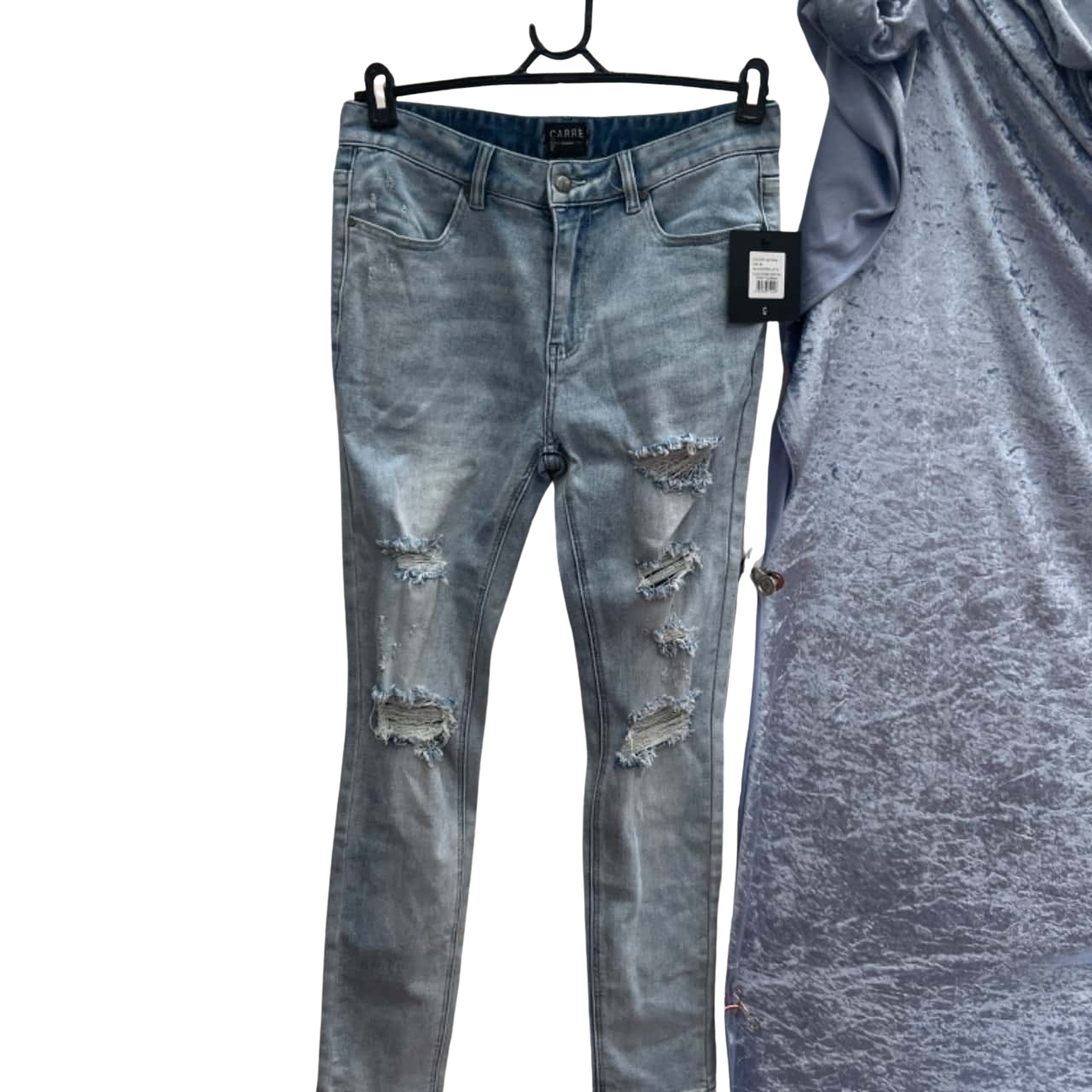 Carre Mens Light Blue Size 32 Jeans (s)