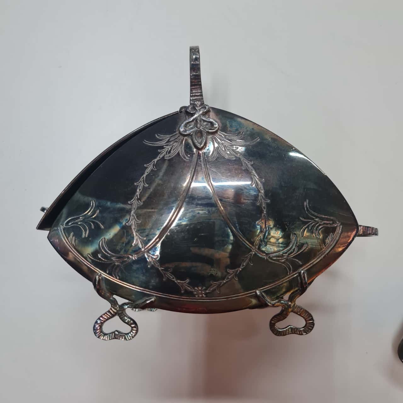 James Dixson & Sons Sugar or Tea Caddy with Spoon(s)