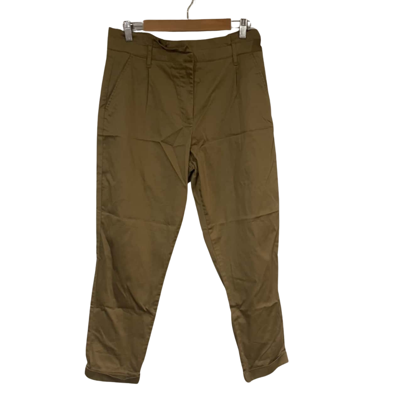 Sussan Womens Size 14 Straight Leg Brown Pants