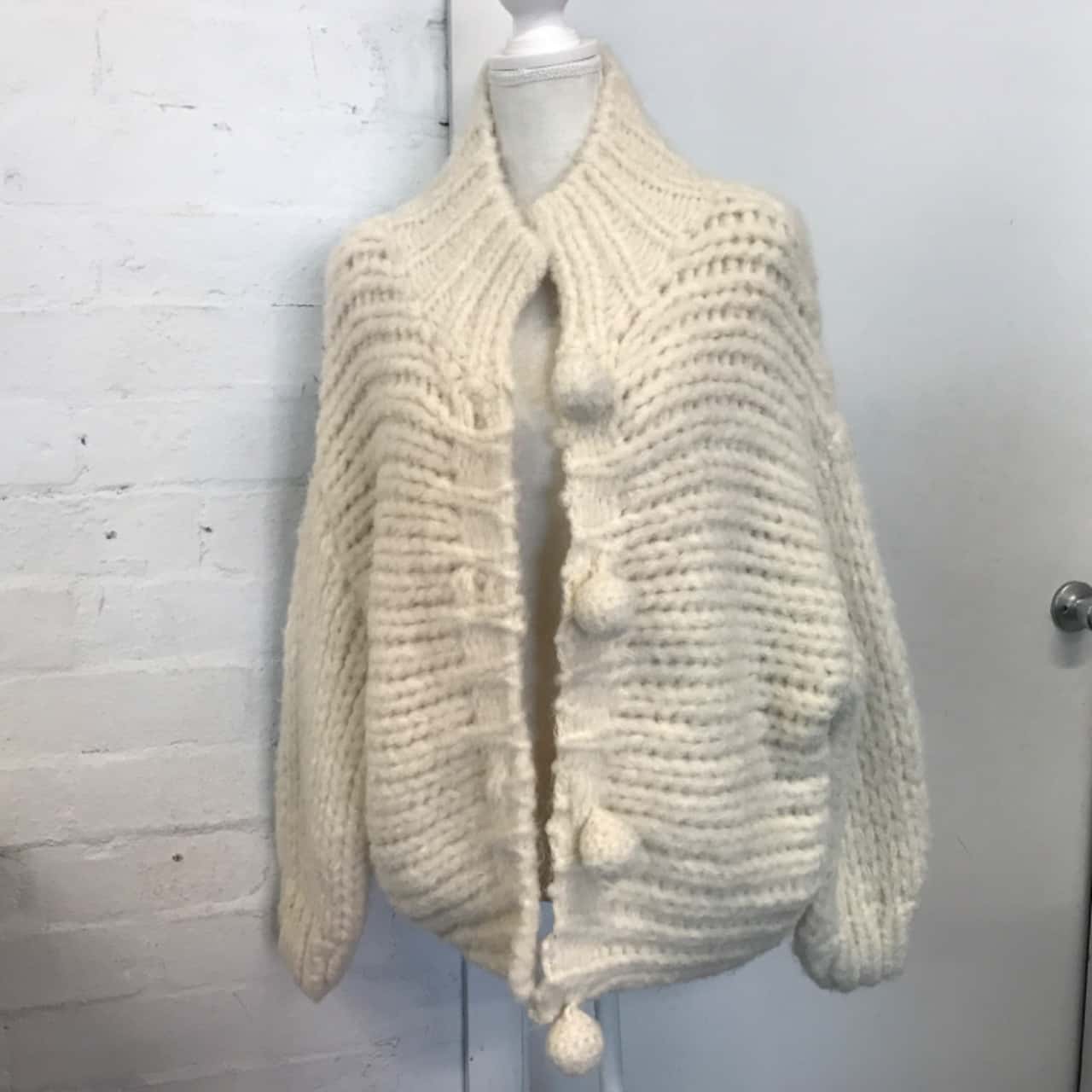 Women’s Little Lies Wool blend knit Cardigan One Size (s)